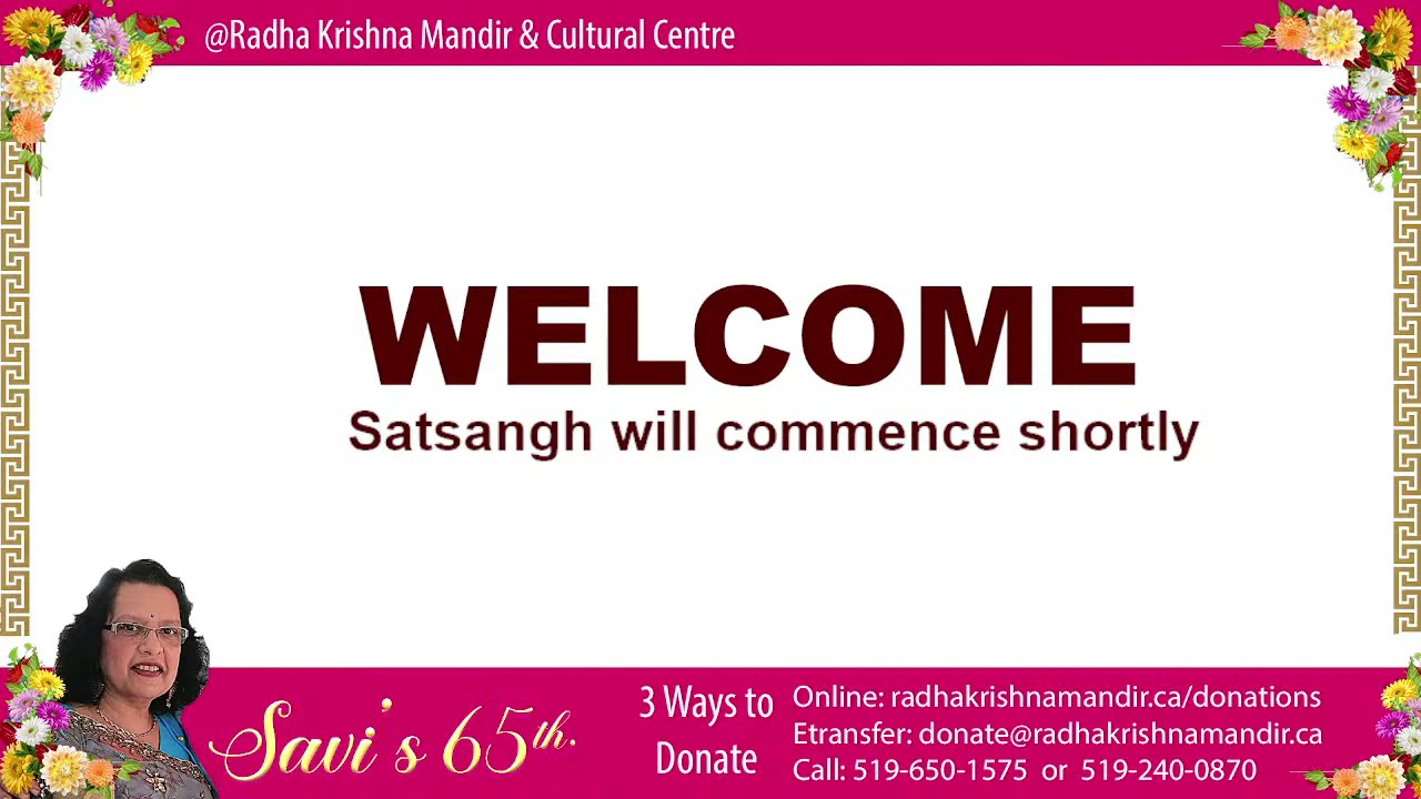 Savi Persaud's 65th Birthday Satsangh. Live from Rahha Krishna Mandir ...