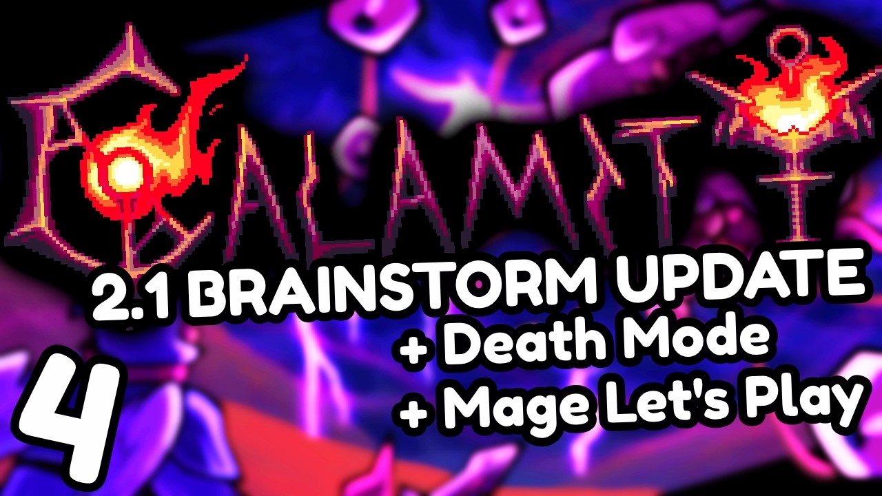 🔴 NEW CALAMITY MOD 2.1 BRAINSTORM UPDATE | Terraria Calamity Death ...