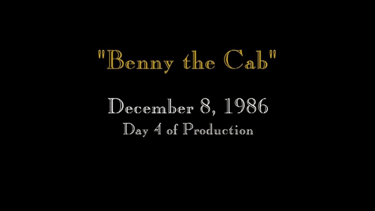 On Set! Benny the Cab | Who Framed Roger Rabbit (1988) Special Feature ...