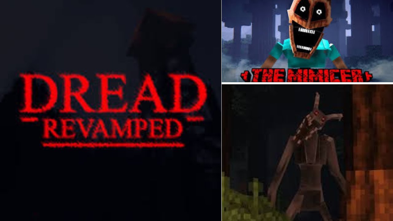 surviving minecraft`s scariest mod (DREAD) warning-scary - YouTube