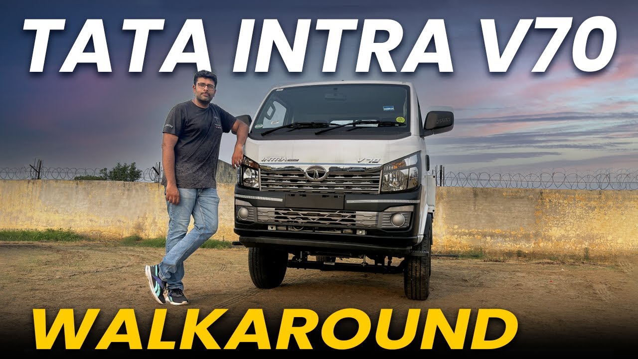 Tata Intra V70 | Walkaround & All Details | July 2024 - YouTube