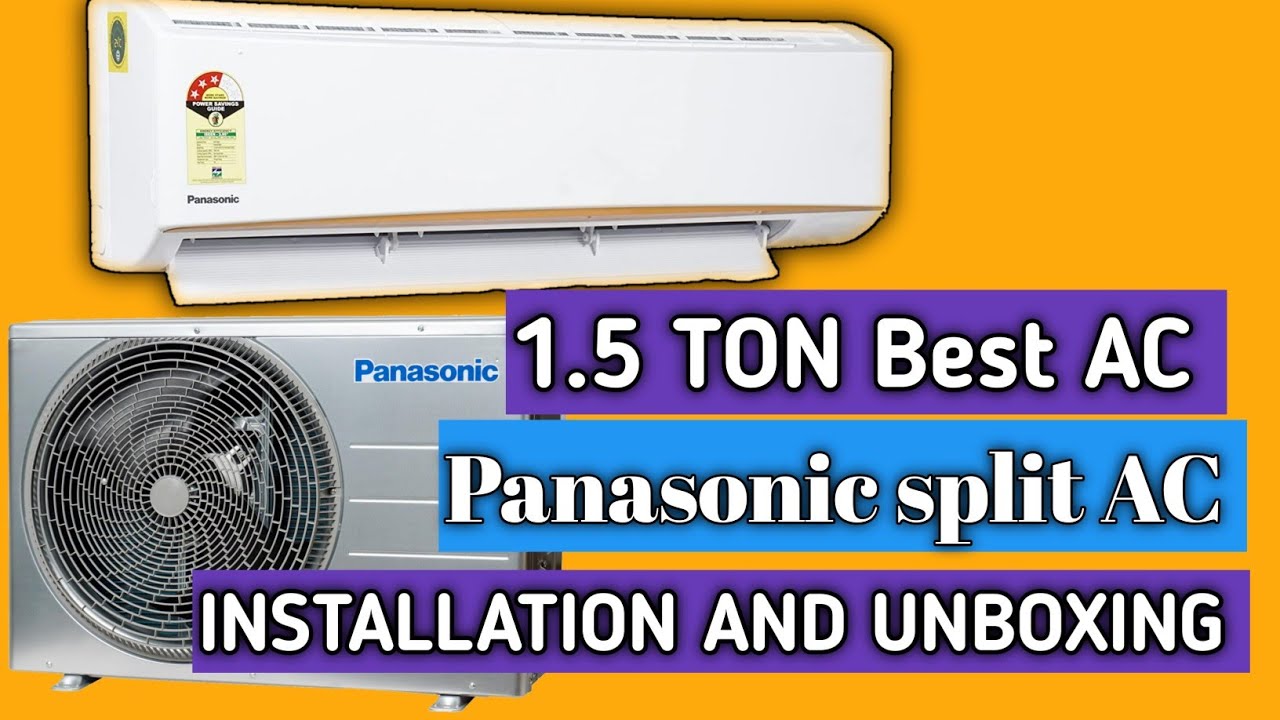 Panasonic split Ac || how to installation Ac || split Ac unboxing video ...