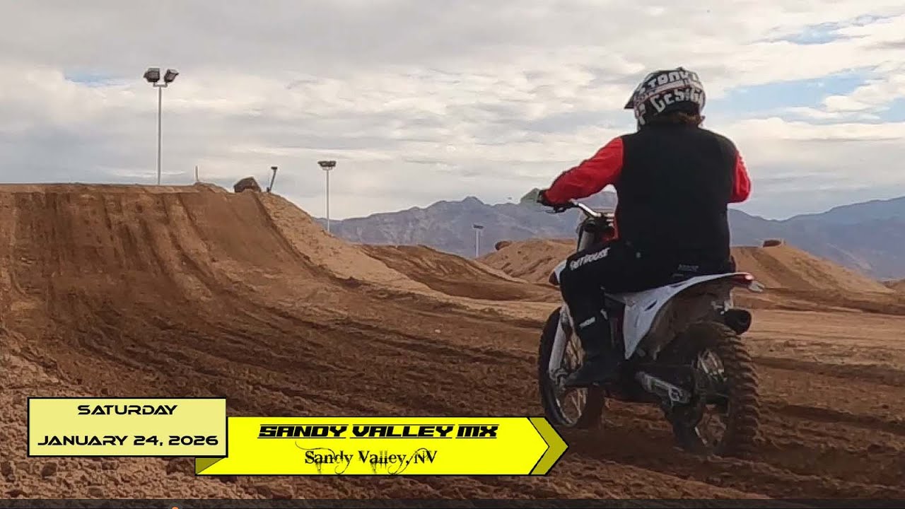 Practice at Sandy Valley MX Saturday January 24, 2026 - YouTube