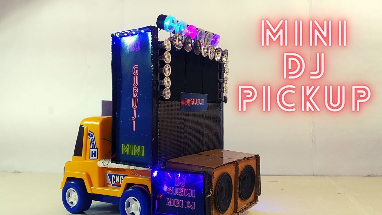 mini dj | mini dj truck | mini dj pickupmat home | mini dj 2.0 | - YouTube