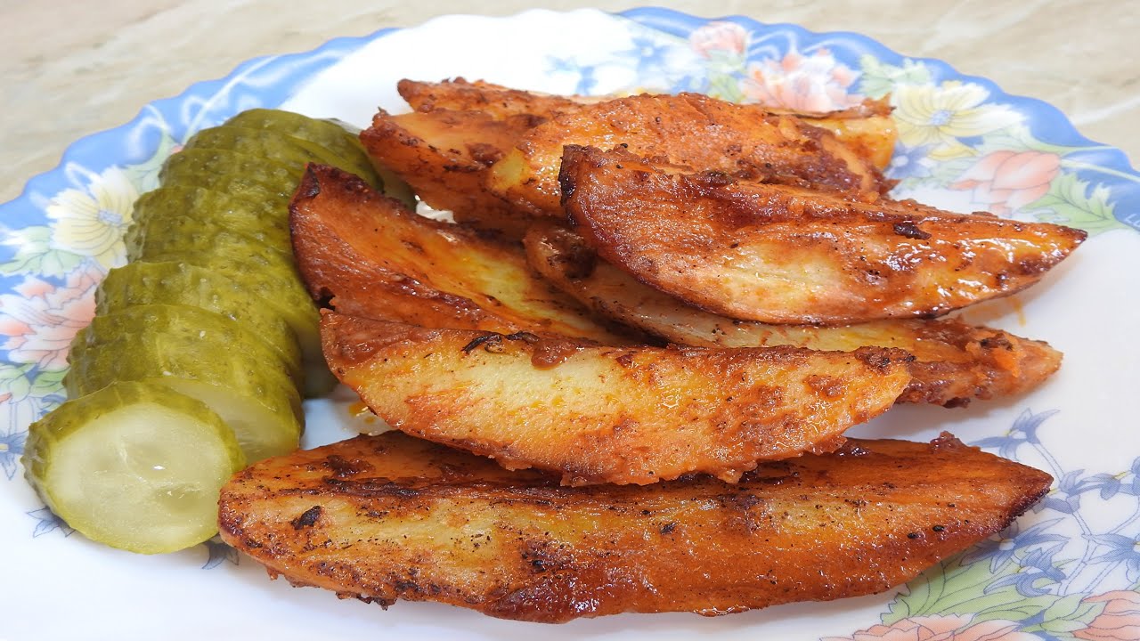 Cartofi la cuptor reteta de post - YouTube