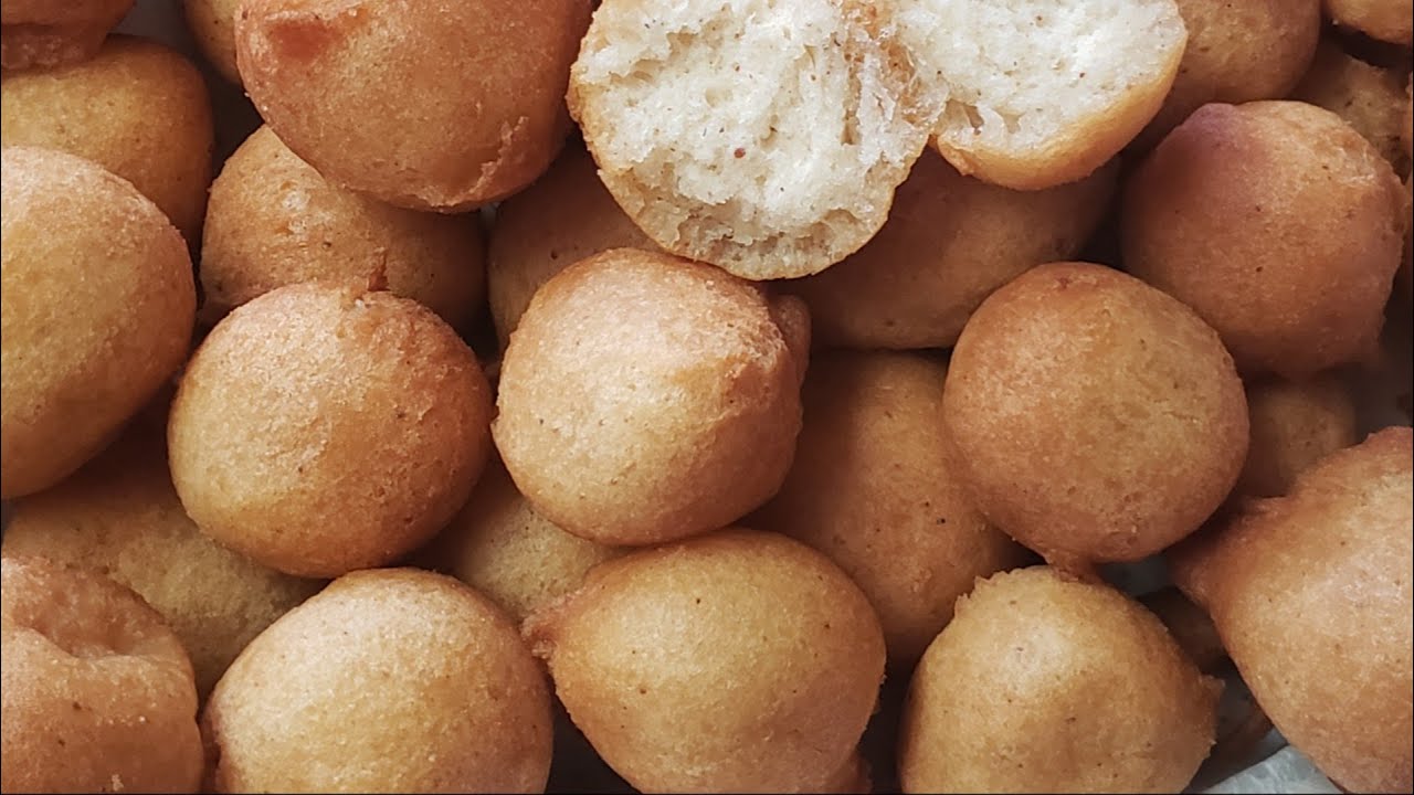Cameroonian Drop Doughnuts Recipe (Donuts) - YouTube