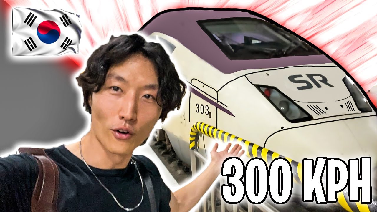 Riding Korea's Fastest Bullet Train To Busan | Busan Ep.1 - YouTube
