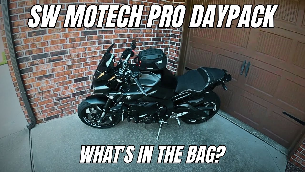 SW-Motech Pro Daypack: What's In The Bag? - YouTube