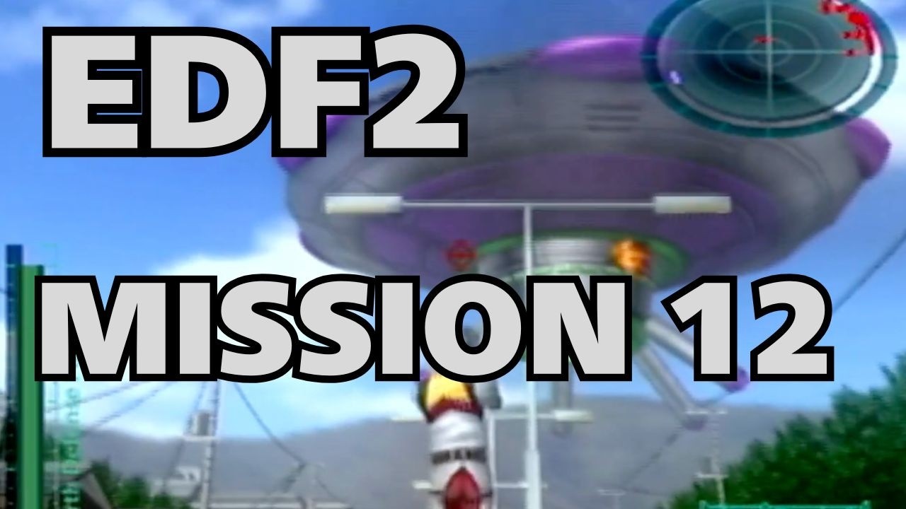 Earth Defense Force 2 Gameplay (PS2) | Mission 12 | No Commentary - YouTube
