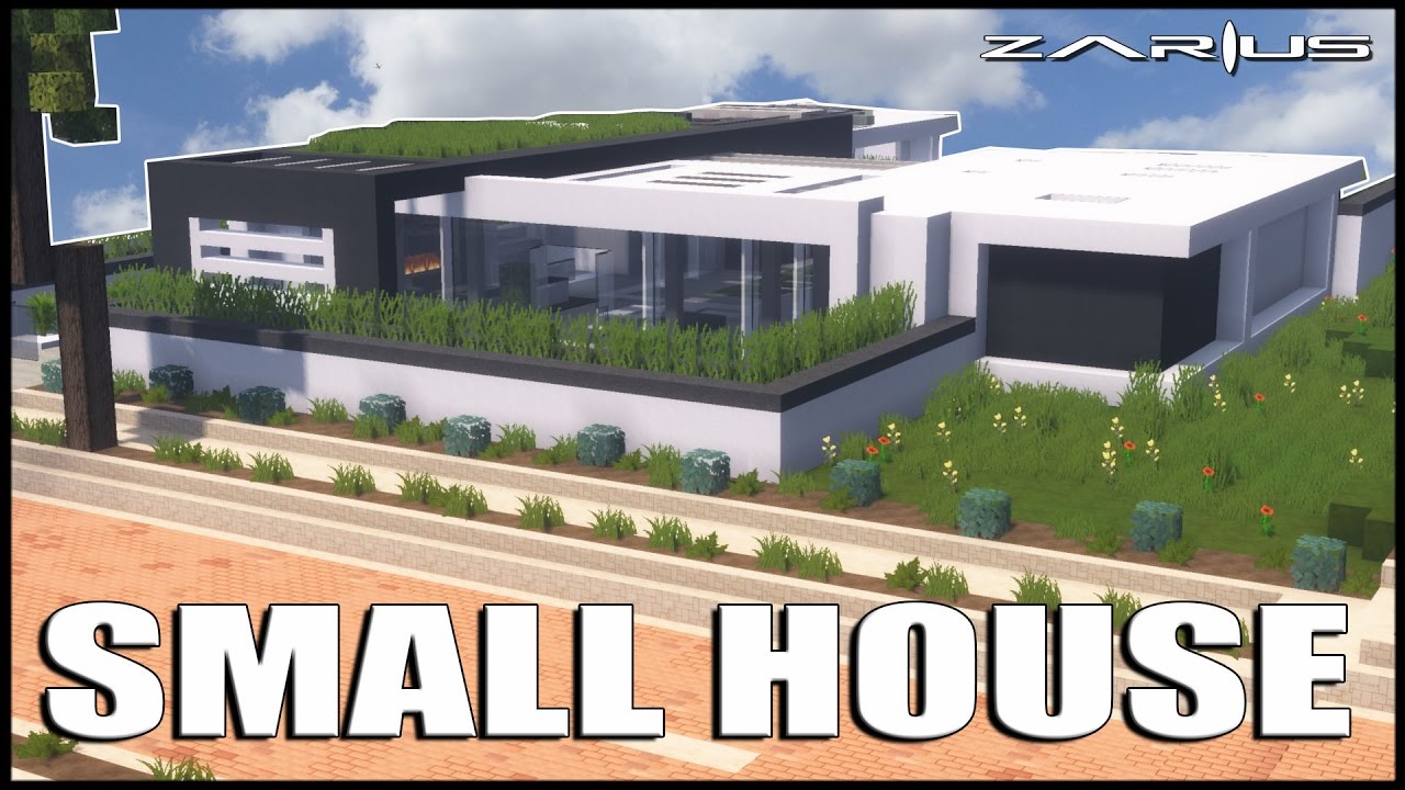 MINECRAFT SHOWCASE 2017 #12 | Small House ( Trial Build ) - YouTube