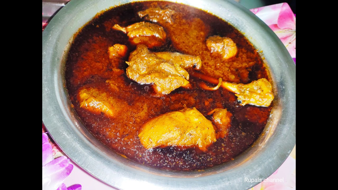 Chicken Curry | Sawaji Vidharbha style Spicy & Very Tasty Chicken Curry ...