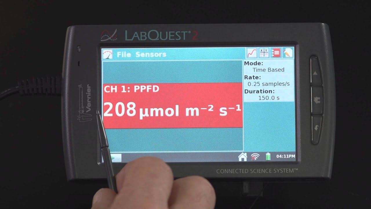 Calibrating the PAR Sensor for Indoor Use - Tech Tips with Vernier ...
