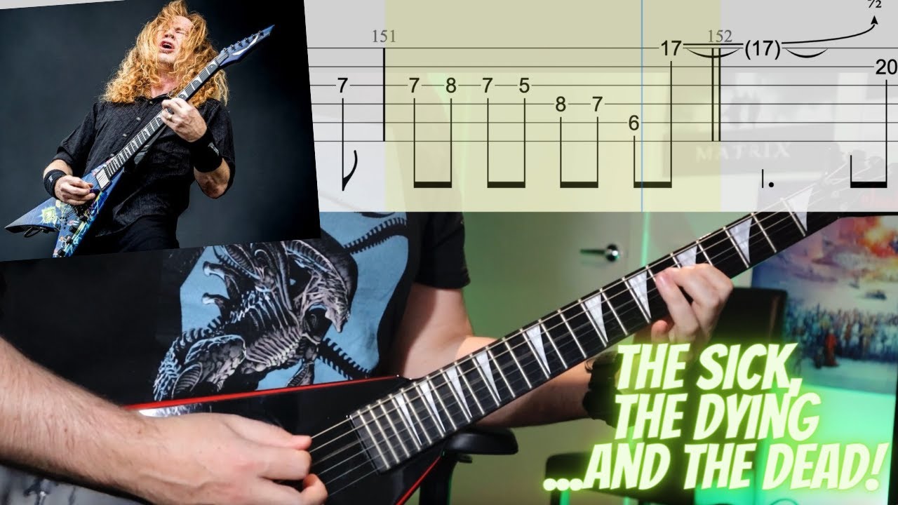 Megadeth - The Sick, The Dying...And The Dead Guitar Cover (with Guitar ...