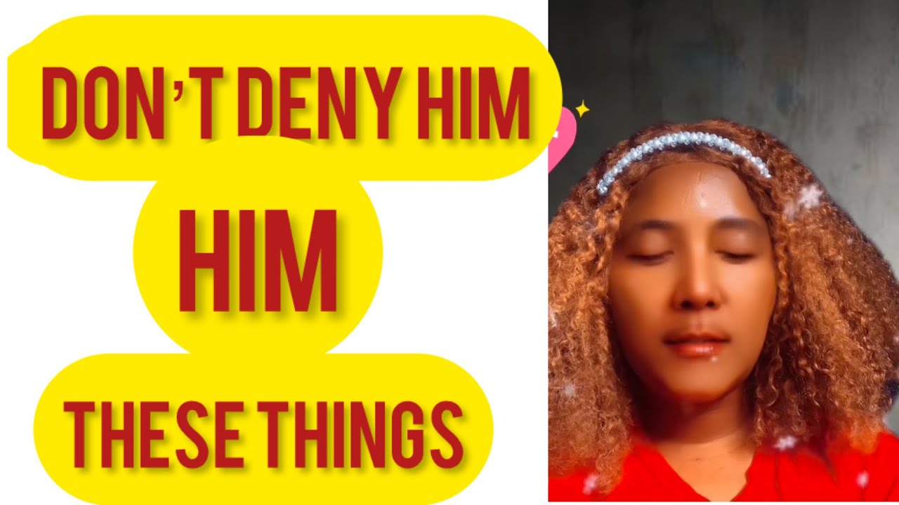 DON’T DENY HIM THESE FOUR THINGS - YouTube