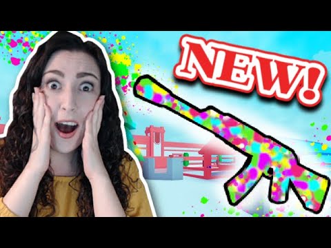 Getting a NUKE with the *FREE* PAINTBRUSH GUN! | Roblox Big Paintball ...