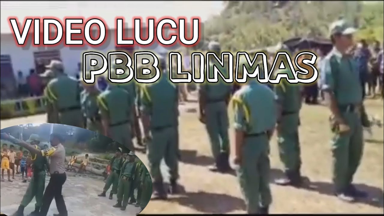 Video Lucu - Linmas Latihan PBB - YouTube
