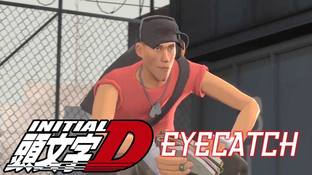 What if Team Fortress 2 has Initial D 5th Stage Eyecatch Transition ...