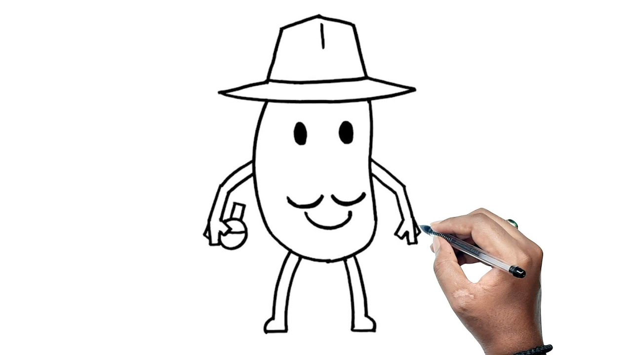 How To Draw Mr.P | Roblox | Mr.P Drawing Step By Step Tutorial - YouTube