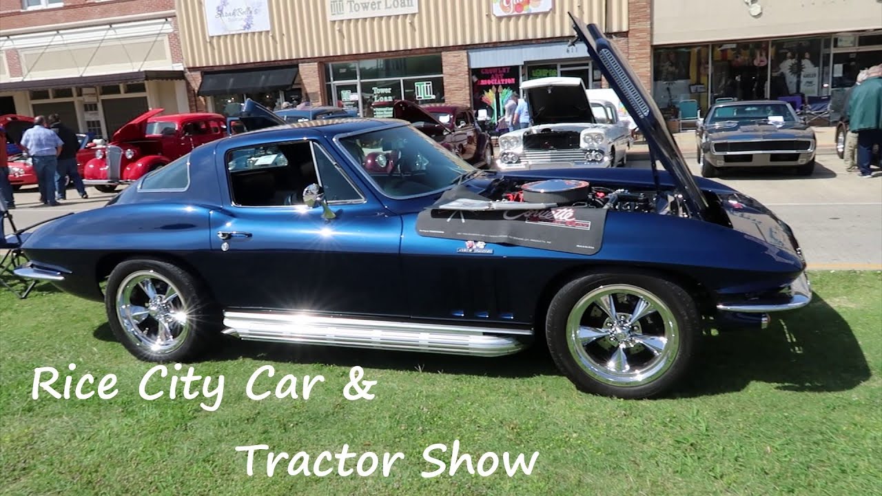 176 Rice City Car & Tractor Show - YouTube