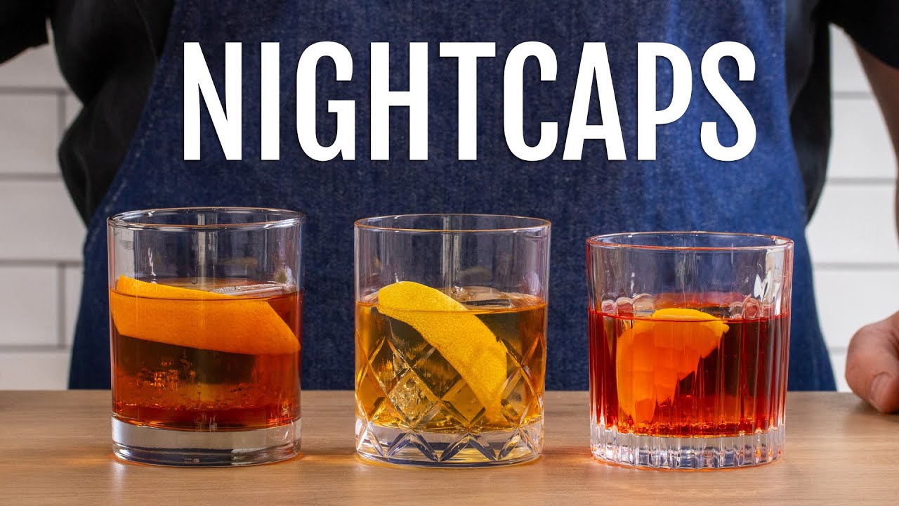 3 Quick & Easy Nightcap Cocktails - YouTube