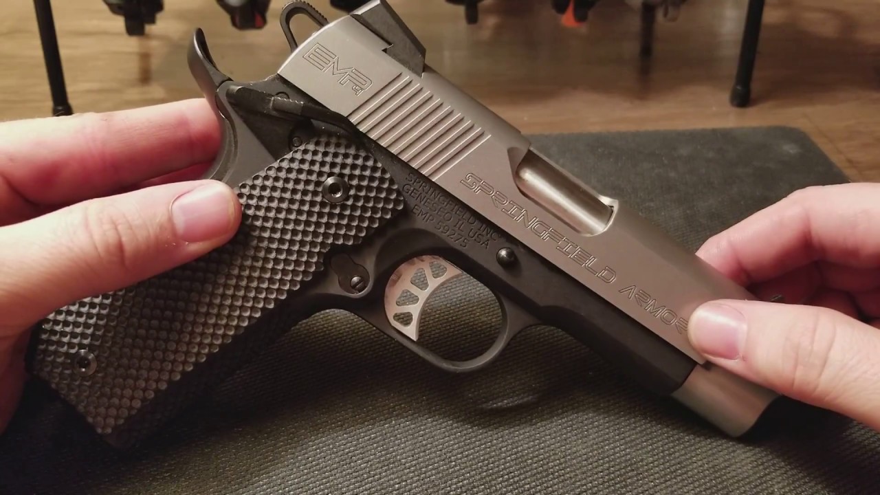 Springfield Armory Emp4 Carry Contour Take Down Review and known ...