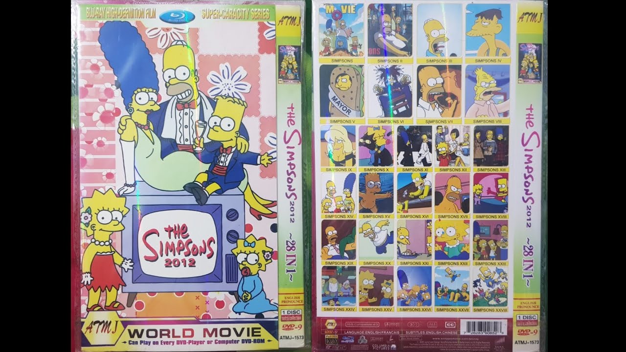The Simpsons 2012 DVD Menu 2019 - YouTube