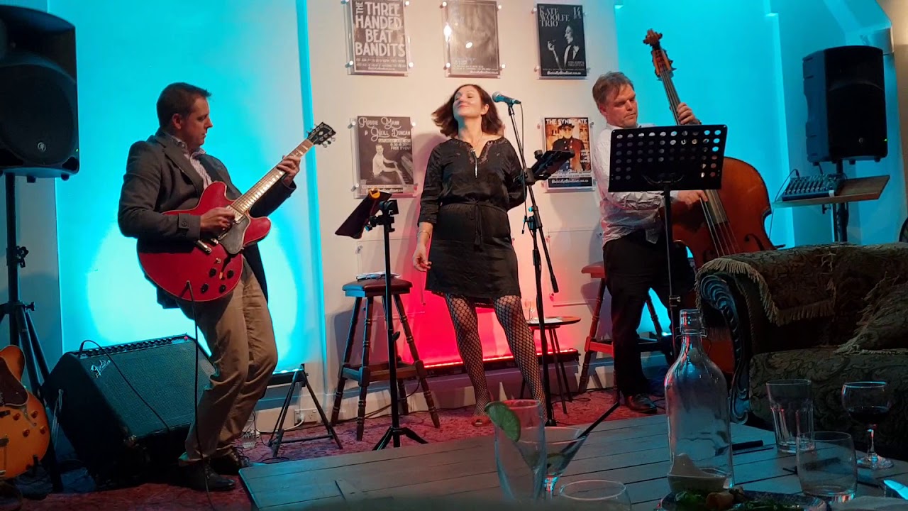 Performing with the Kate Woolfe Trio - YouTube