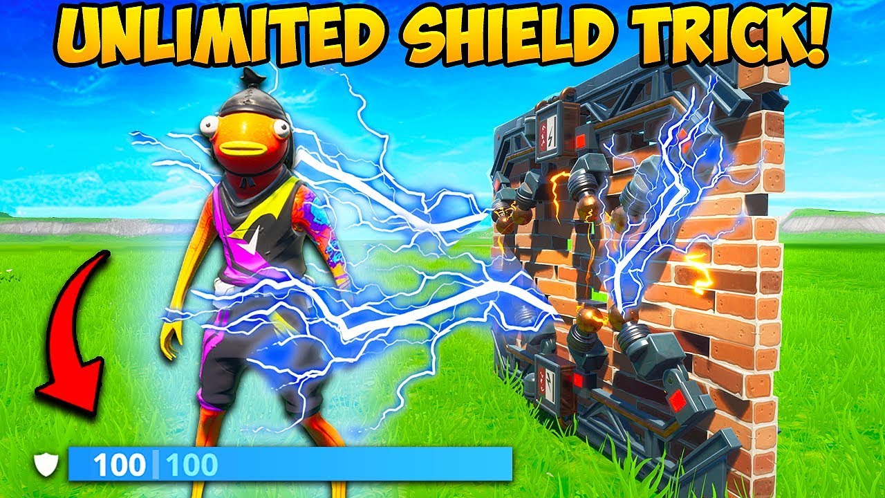*NEW TRICK* GET UNLIMITED SHIELDS WITH ZAPPER TRAPS!! – Fortnite Funny ...