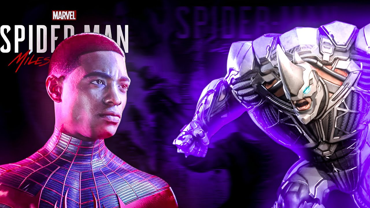 Miles Morales KILLS Rhino 👊 Shocking Team Up with Finn! (Spider-Man ...