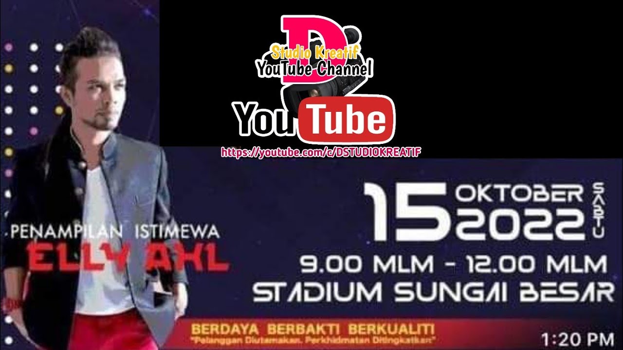 ELLY AXL di stadium sungai besar - YouTube