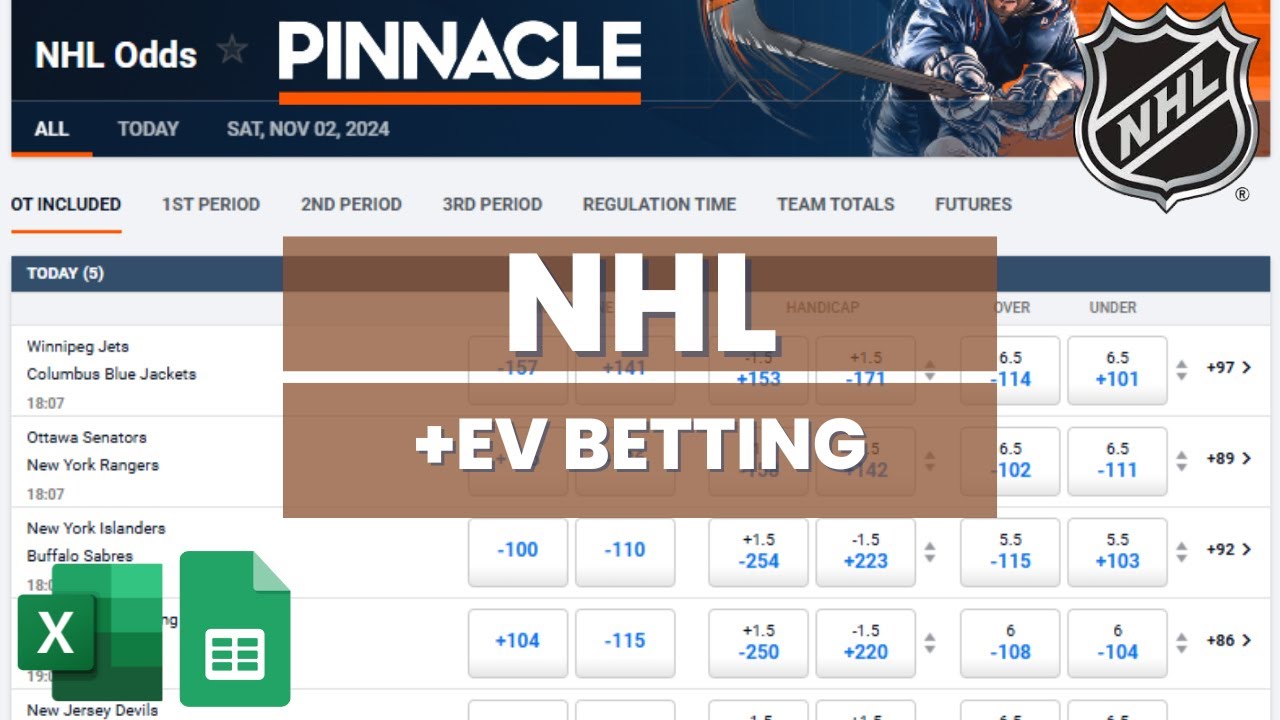 How to Create a Dynamic NHL Hockey Expected Value Betting Model - YouTube