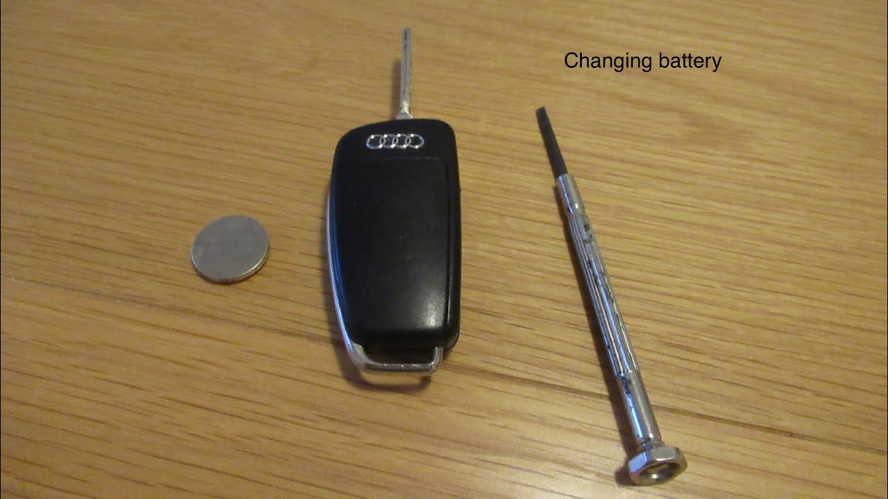 Audi A4 B7 Key Fob Replacement Tutorial | E&A Car Reviews - YouTube