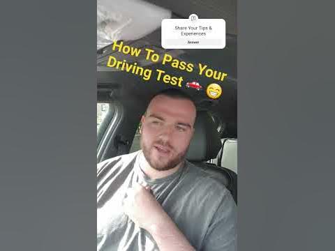 How To Pass Driving Test - YouTube