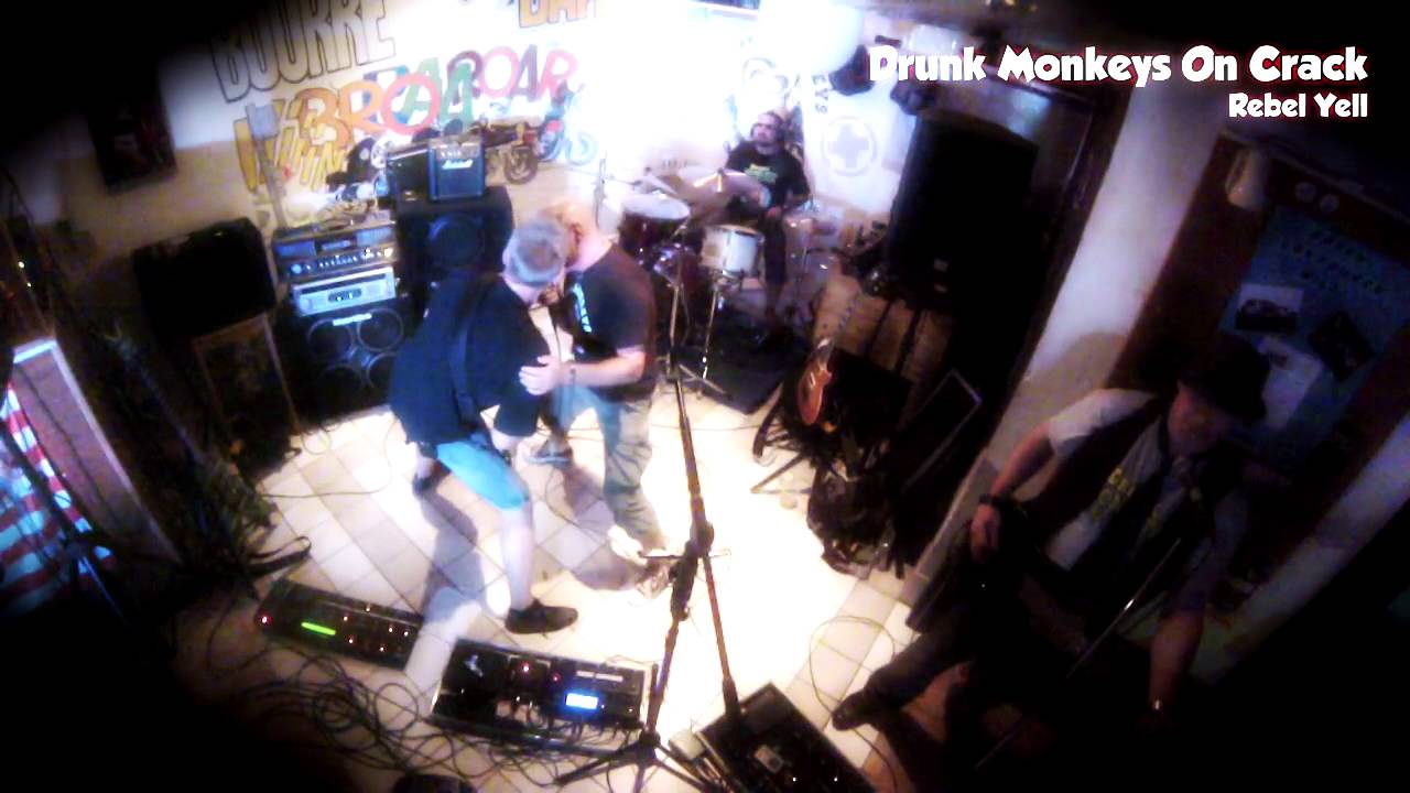 Drunk Monkeys On Crack - Rebel Yell (BirthdayBash live) - YouTube