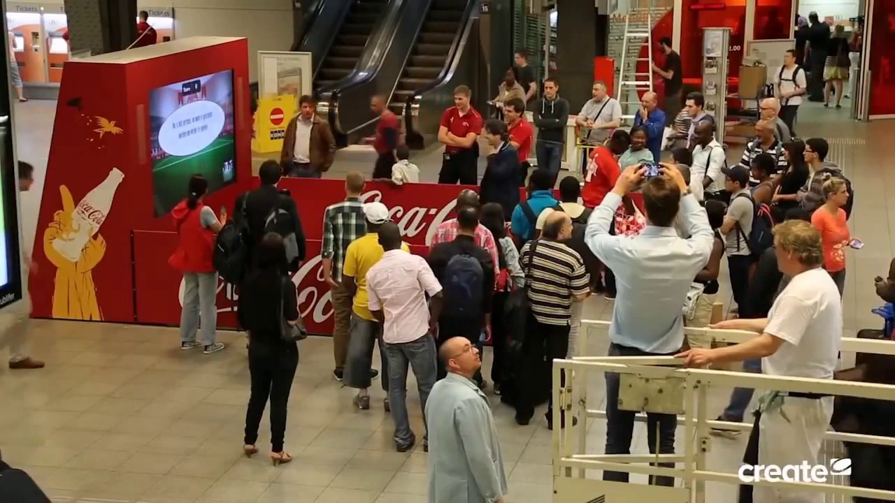 Augmented Reality Football game Installation example 2 & 3 - YouTube
