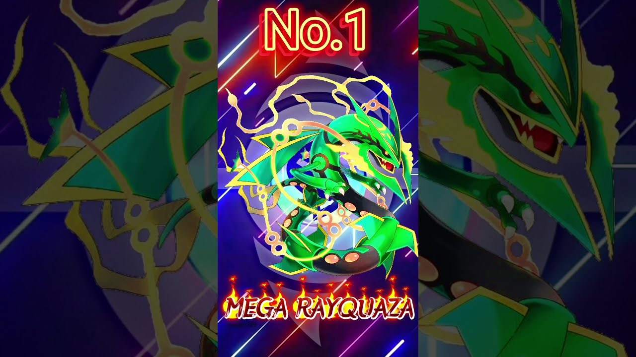 Top 10 Most Strongest Mega Evolved Pokemon | Top 10 Best Mega Evolution ...