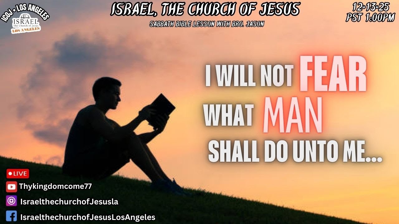 I Wil Not FEAR what MAN Shall Do Unto Me...... - YouTube
