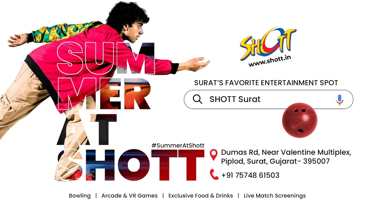 Asia’s First SPARK Tech Bowling | #SummerAtSHOTT | SHOTT | Surat - YouTube