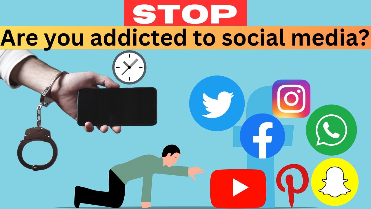 How SOCIAL MEDIA addiction destroys your BRAIN | Social media negative ...