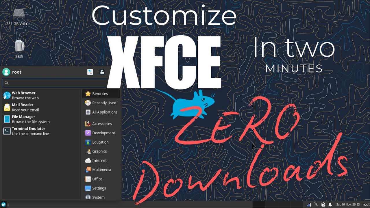 How to customize XFCE: Make it look like Manjaro/Linux Mint ; No ...