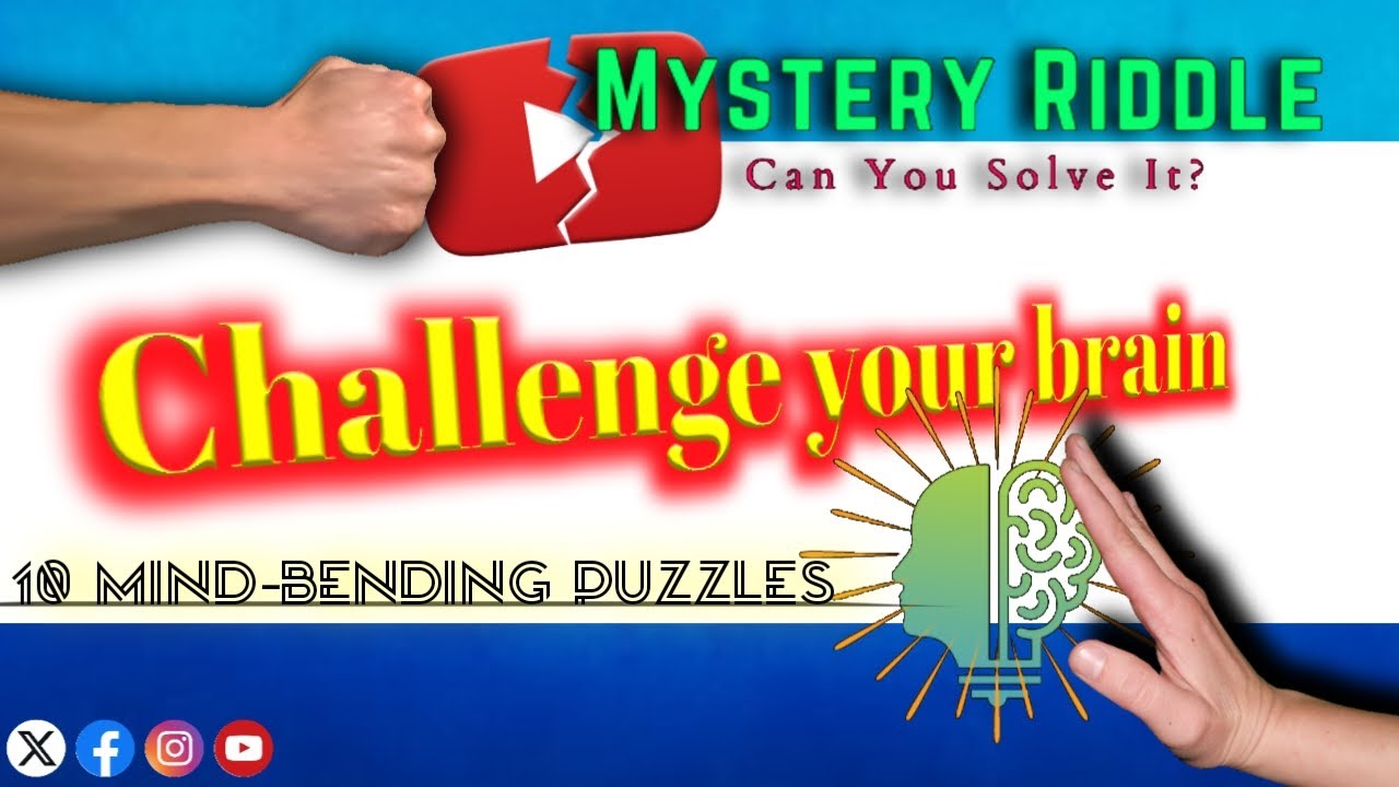 Test Your Brain Power with These Tricky Riddles!-Mystery Riddle_Best ...