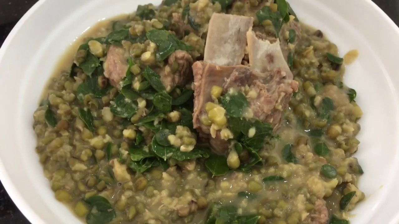 Monggo Friday Recipe | Sauteed Monggo and Ribs - YouTube