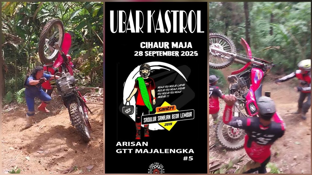 UBAR KASTROL || Trabas Trail Adventure Majalengka - YouTube