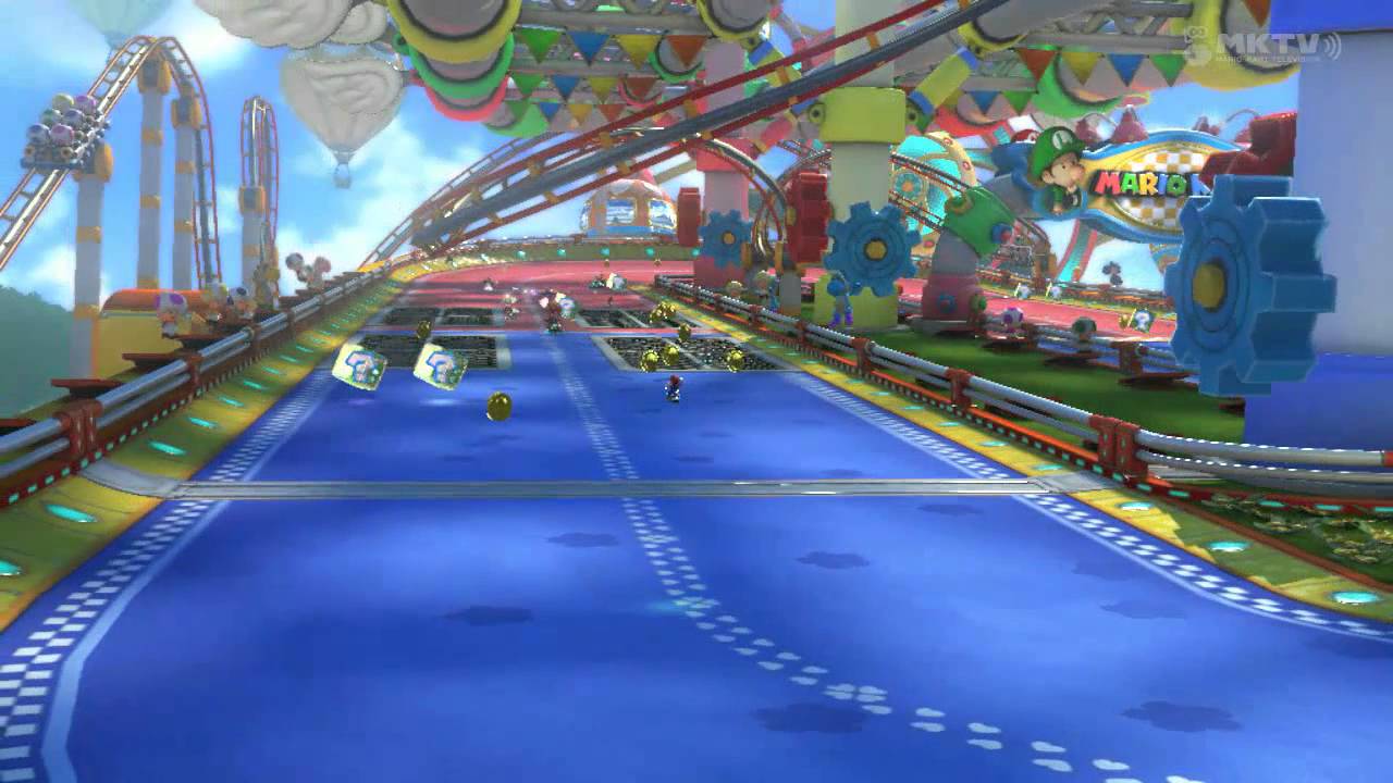 Wii U - Mario Kart 8 - (GCN) Baby Park - YouTube