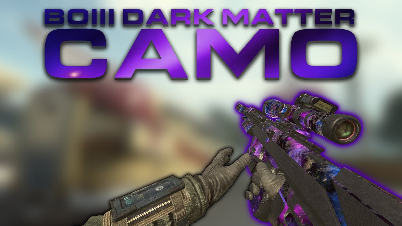 BO3 Dark Matter camo on BO2 - YouTube