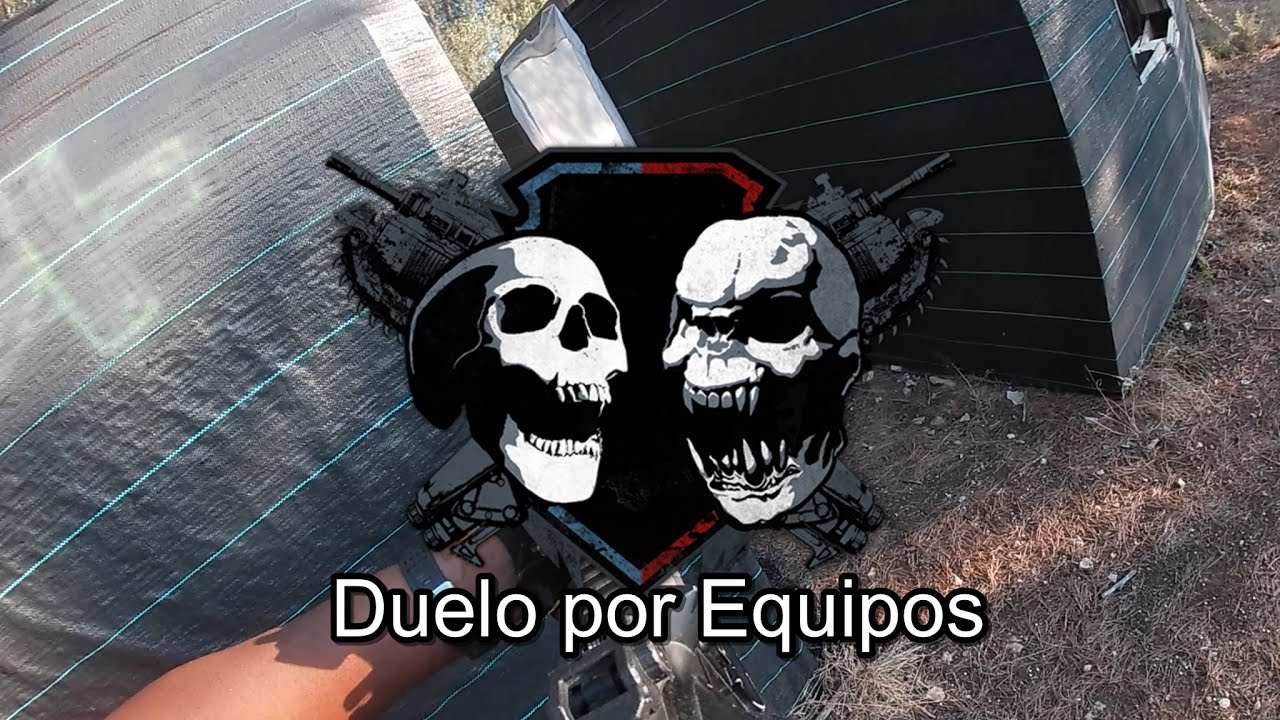 Duelo por equipos 6vs6 Airsoft Playground - YouTube