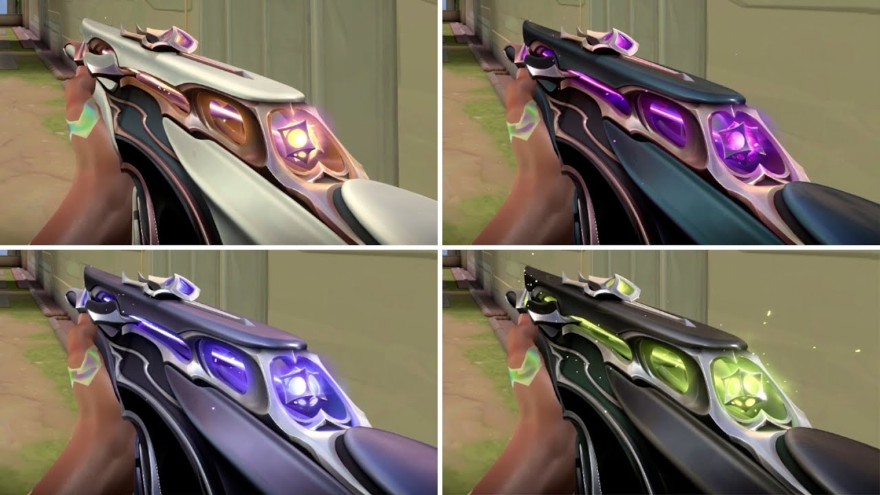 新スキン「ダイバージェンス ヴァンダル」ゲーム内でのVFX・フィニッシャーなど【 VALORANT 】 - YouTube