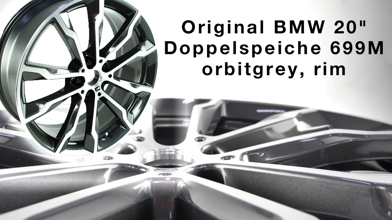 BMW Wheels, 20", Style 699M, Orbitgrey - YouTube