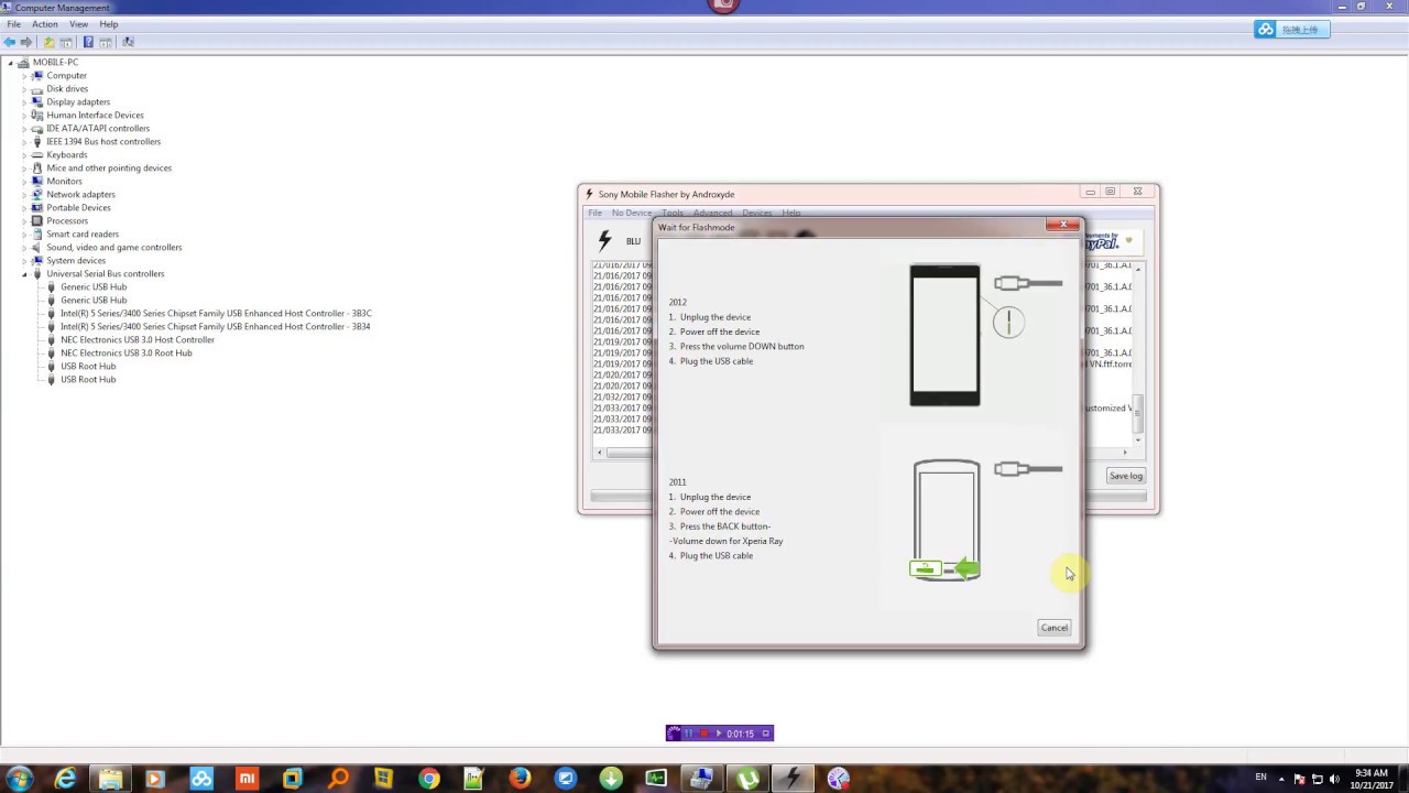 Unbrick SONY F3216 Xperia XA Ultra after dead bootloader by Flashing ...