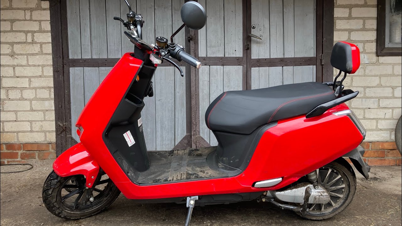 Електроскутер Aima M4 1500W Li-ion. Огляд. Перші враження. - YouTube